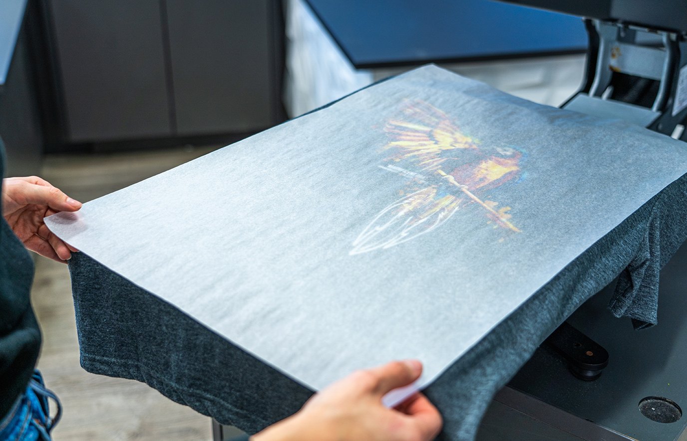 Why and how to use curing parchment sheet paper in DTG printing